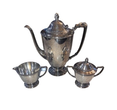 Tea/Coffee Pots & Sets - Vintage Oneida Silver Plated