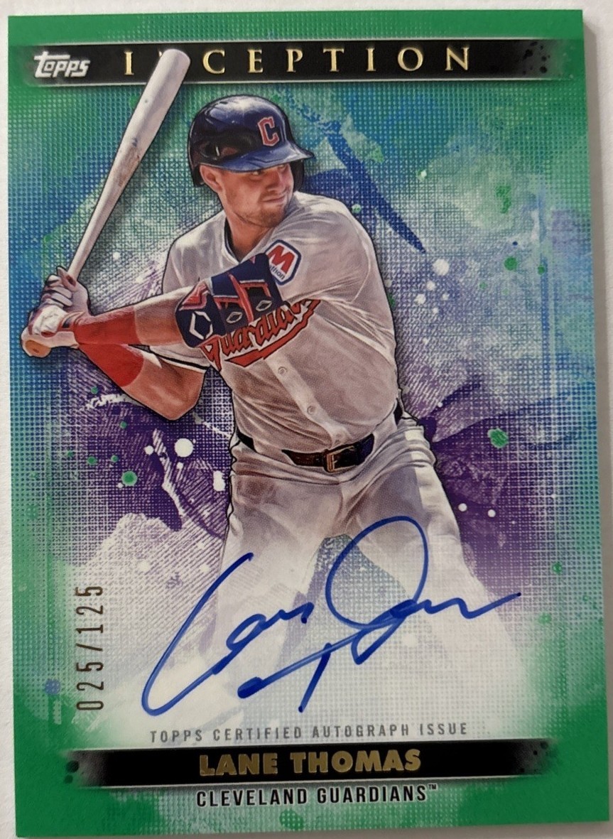 2024 Topps Inception - Base Rookie and Emerging Stars Autographs Lane ...