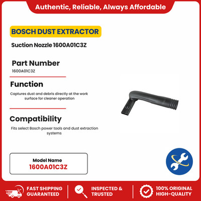 Bosch Dust Extractor Suction Nozzle 1600A01C3Z | eBay