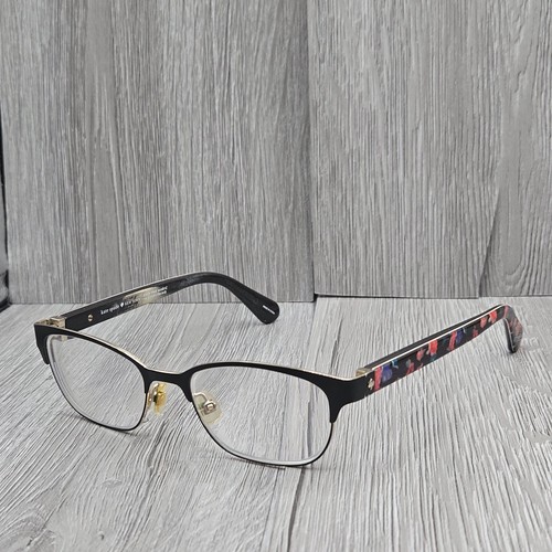 Kate Spade Eyeglasses Diandra Frames Womens Black Floral 51-17 140 ...