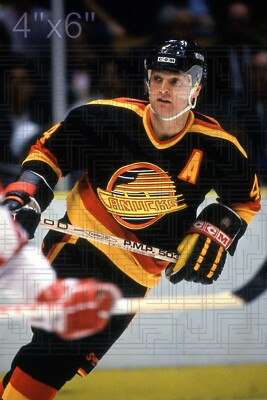 Rick Lanz 1986 - Vancouver Canucks - choose a size - full color print ...