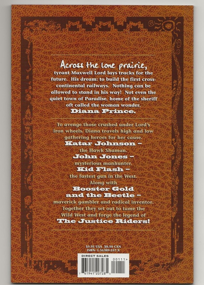 Justice Riders NM/NM+ (DC / ELSEWORLD Comics 1996) Unread | Dixon ...