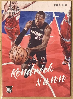 KENDRICK NUNN RC 2019-20 Panini Chronicles LUMINANCE Rookie Card #156 ...