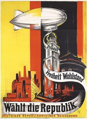 Vintage German Weimar Republic Political Poster A3 Print | eBay