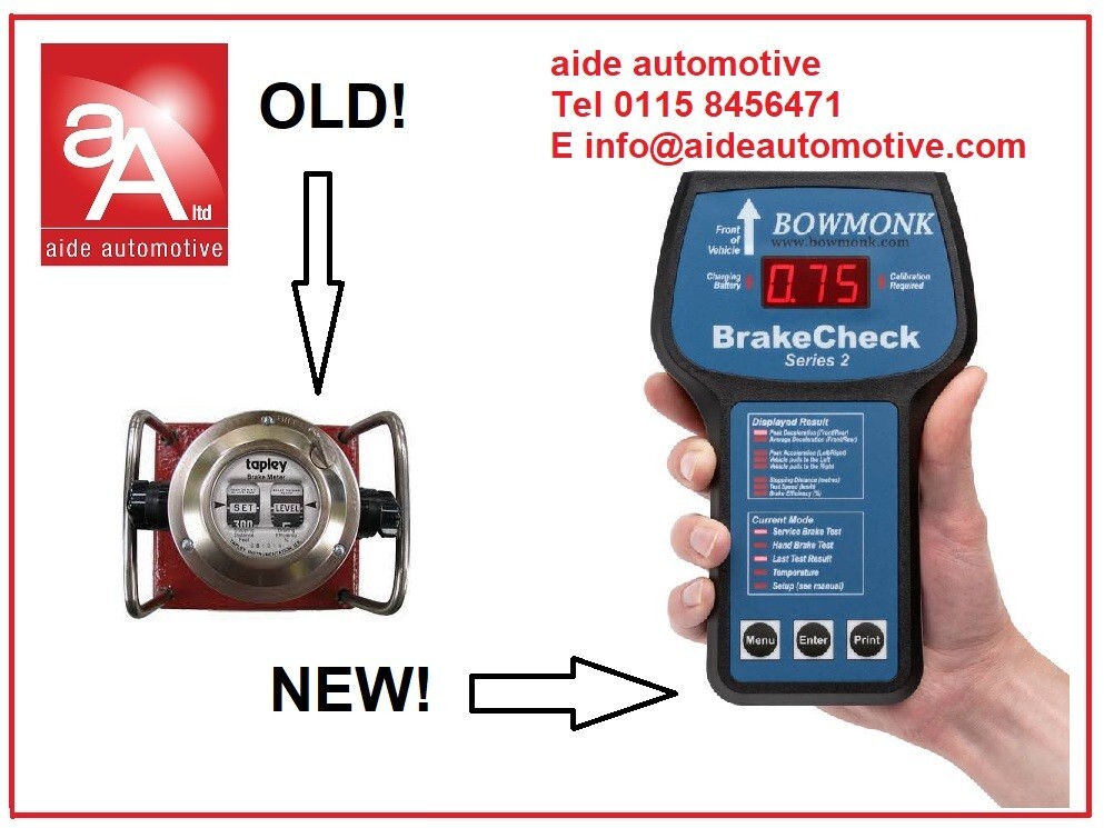 Bowmonk BrakeCheck Decelerometer or Brake Tester for MOT or Truck ...