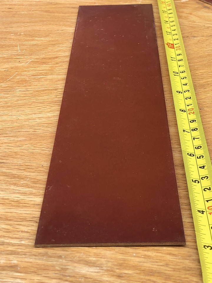 7 pcs Norplex NOS Phenolic blanks circuit turret board 13.5 x 2.75 x 1/ ...