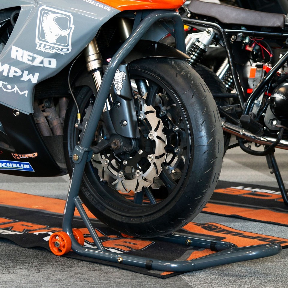 Motorcycle Headstock Paddock Stand with 5 Pins From MPW Race Dept | eBay UK