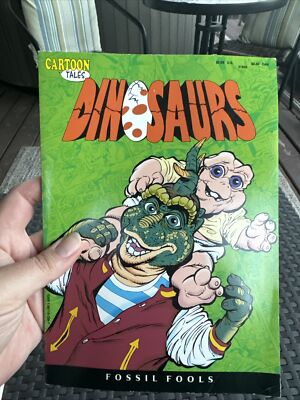 Cartoon Tales Dinosaurs Fossil Fools Comic Book 1992 Vintage TV | eBay