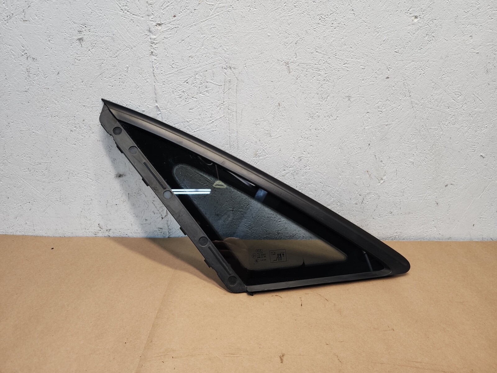 2011-2014 AUDI A8L D4 LEFT DRIVER SIDE REAR QUARTER WINDOW GLASS PANE ...