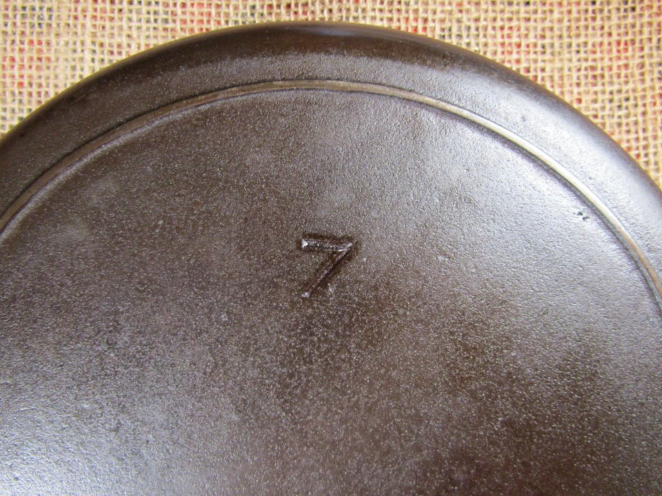 Vintage Iron Mountain #7 Cast iron Skillet, 1032, Griswold, USA made ...