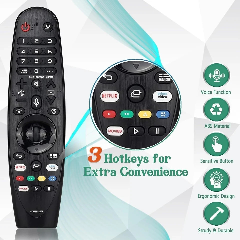 For LG Magic TV Remote with Pointer & Voice Function for LG Smart TV ...