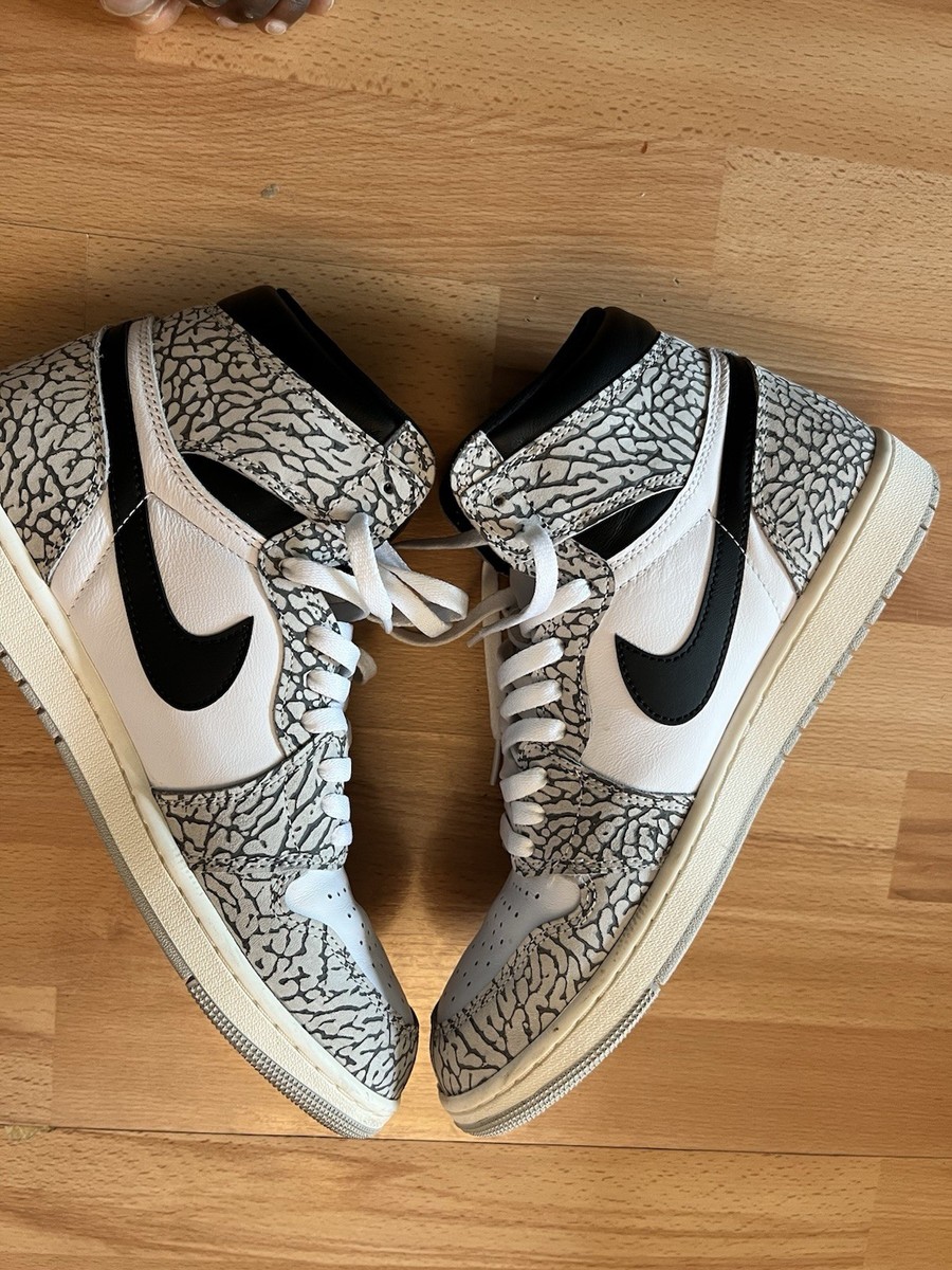 Nike Elefante Estampado Nike Air Jordan 1 Low Black Elephant – Ar