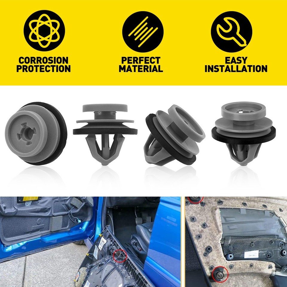 100x Wheel Arch Molding Clip LR112137 For Land Rover Range Rover ...