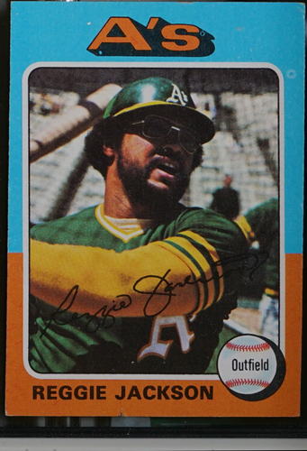 1975 Topps Baseball Reggie Jackson #300 | eBay