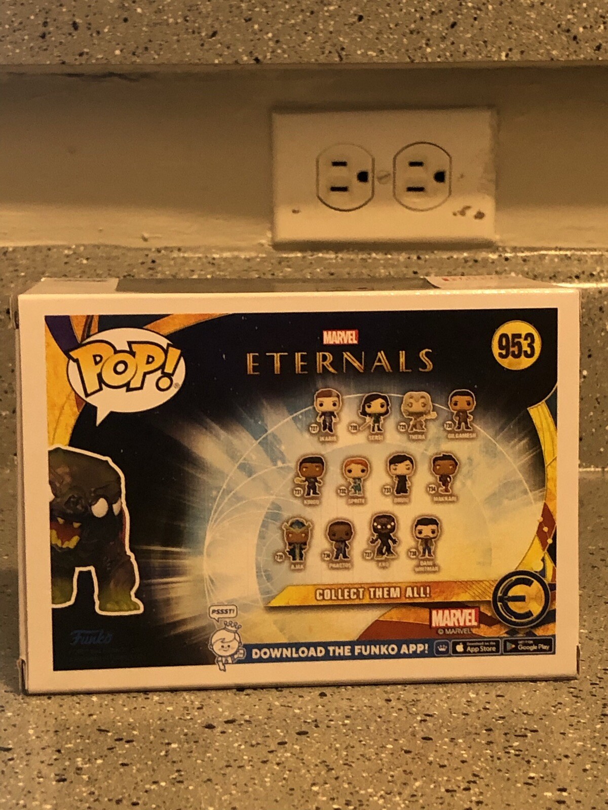 Deviant Gamestop Exclusive Marvel Eternals Funko POP 953 Custom Glow | eBay