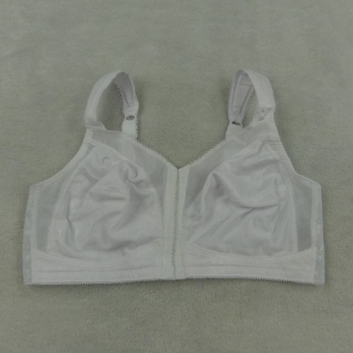 Playtex Bra Womens 42C White Wireless Front Closure 18 Hour 4695 | eBay
