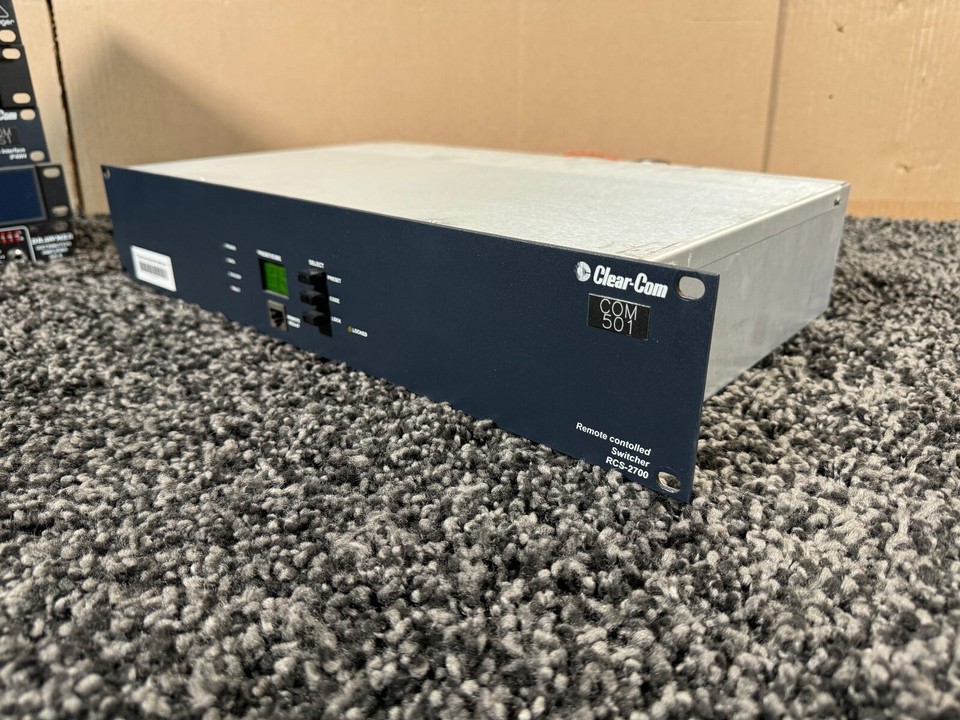 Clear-Com RCS-2700 Encore Intercom System 8x24 Programmable Assignment ...