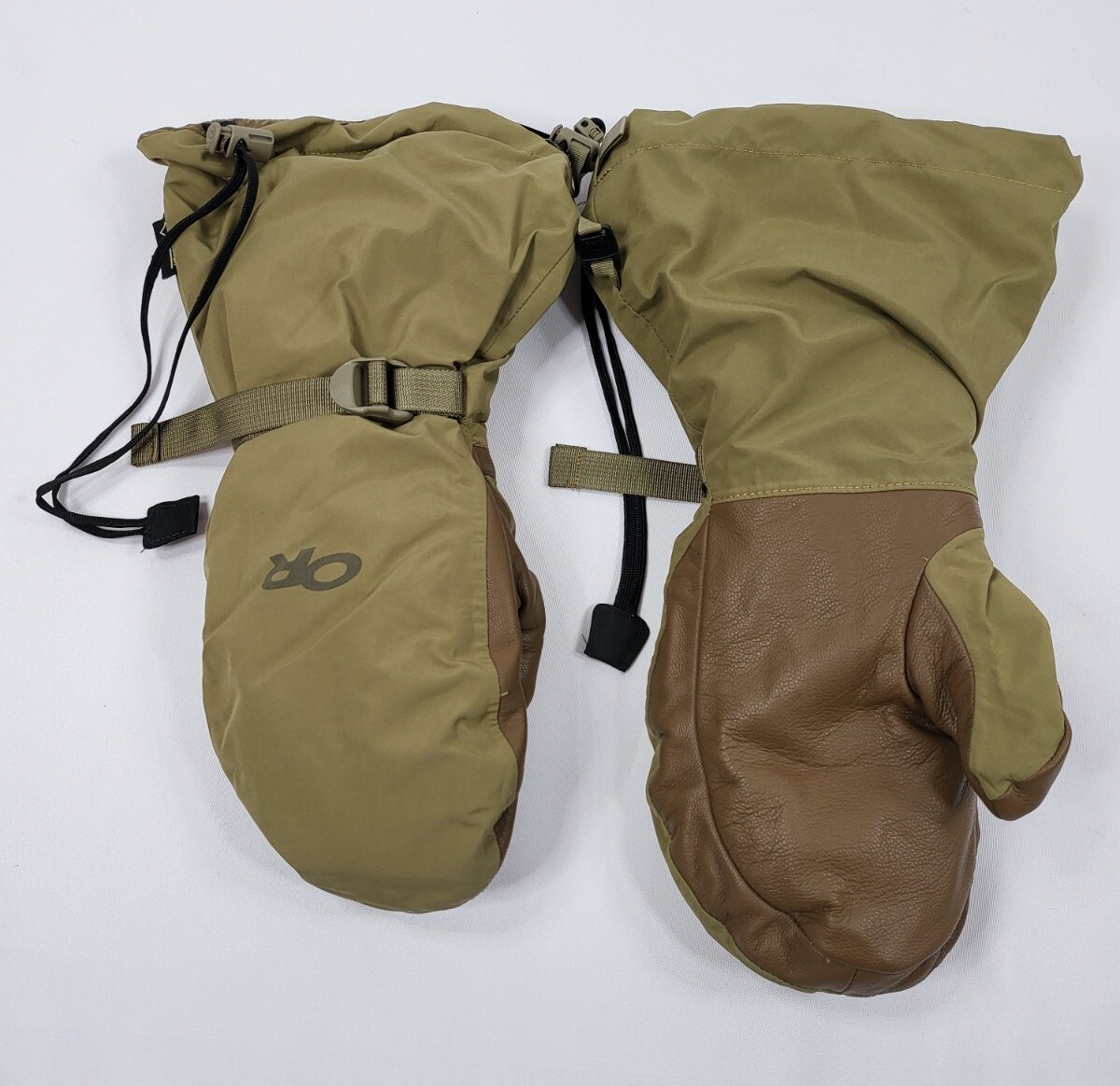 Outdoor Research AGS Firebrand Mitts w/Liner LARGE Coyote Brown 270954 ...