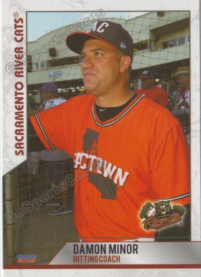 2019 Sacramento River Cats Damon Minor HC San Francisco Giants | eBay
