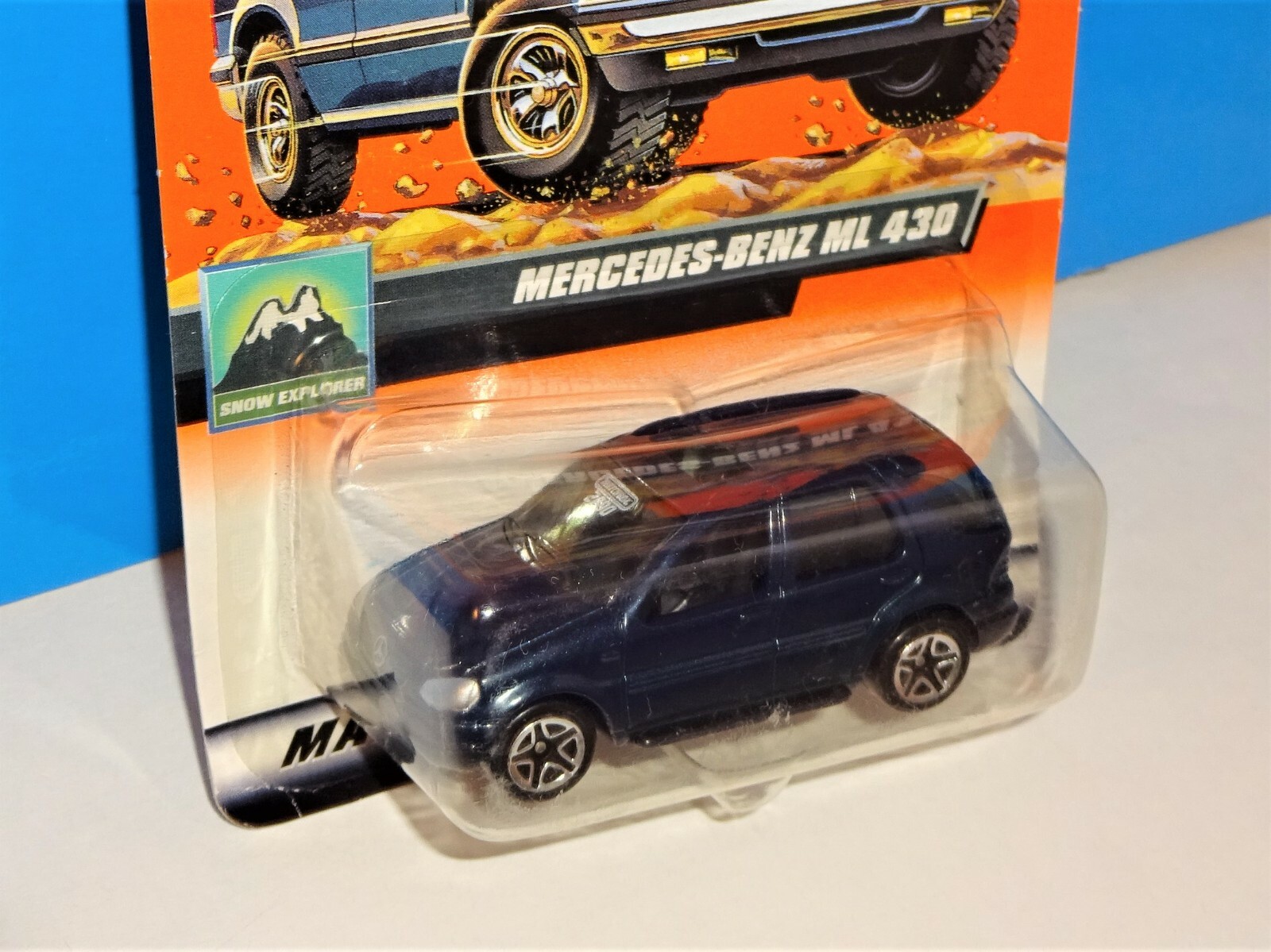 Matchbox Cars Mercedes-Benz ML430 - 2000 Snow Explorer Series (96372 ...