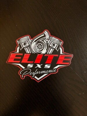 ELITE PERFORMANCE SXS STICKER DECAL 4X3 ORIGINAL RACING UTV ATV OFFROAD ...
