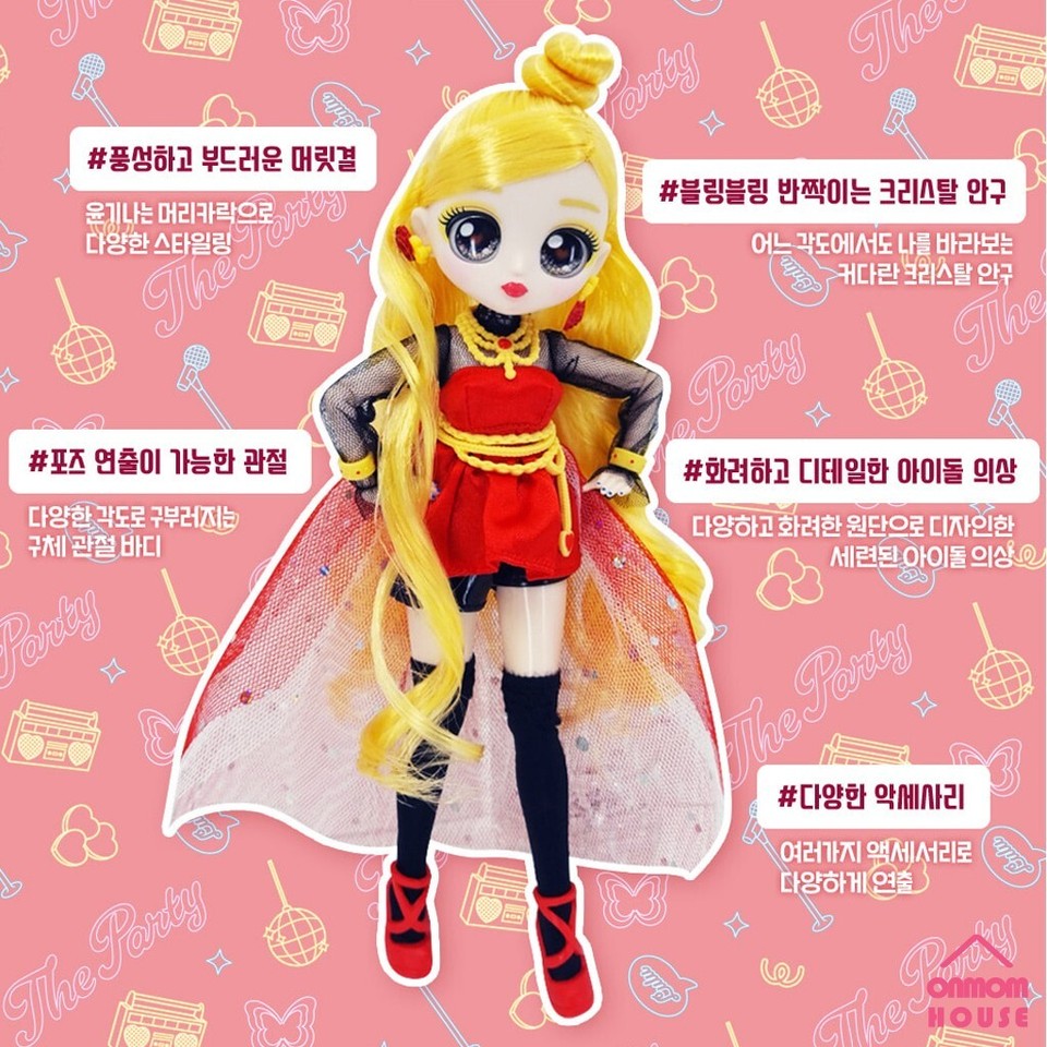 LULU POP The Party ROSE K-POP Fashion Doll Idol Group Korean Lulupop | eBay