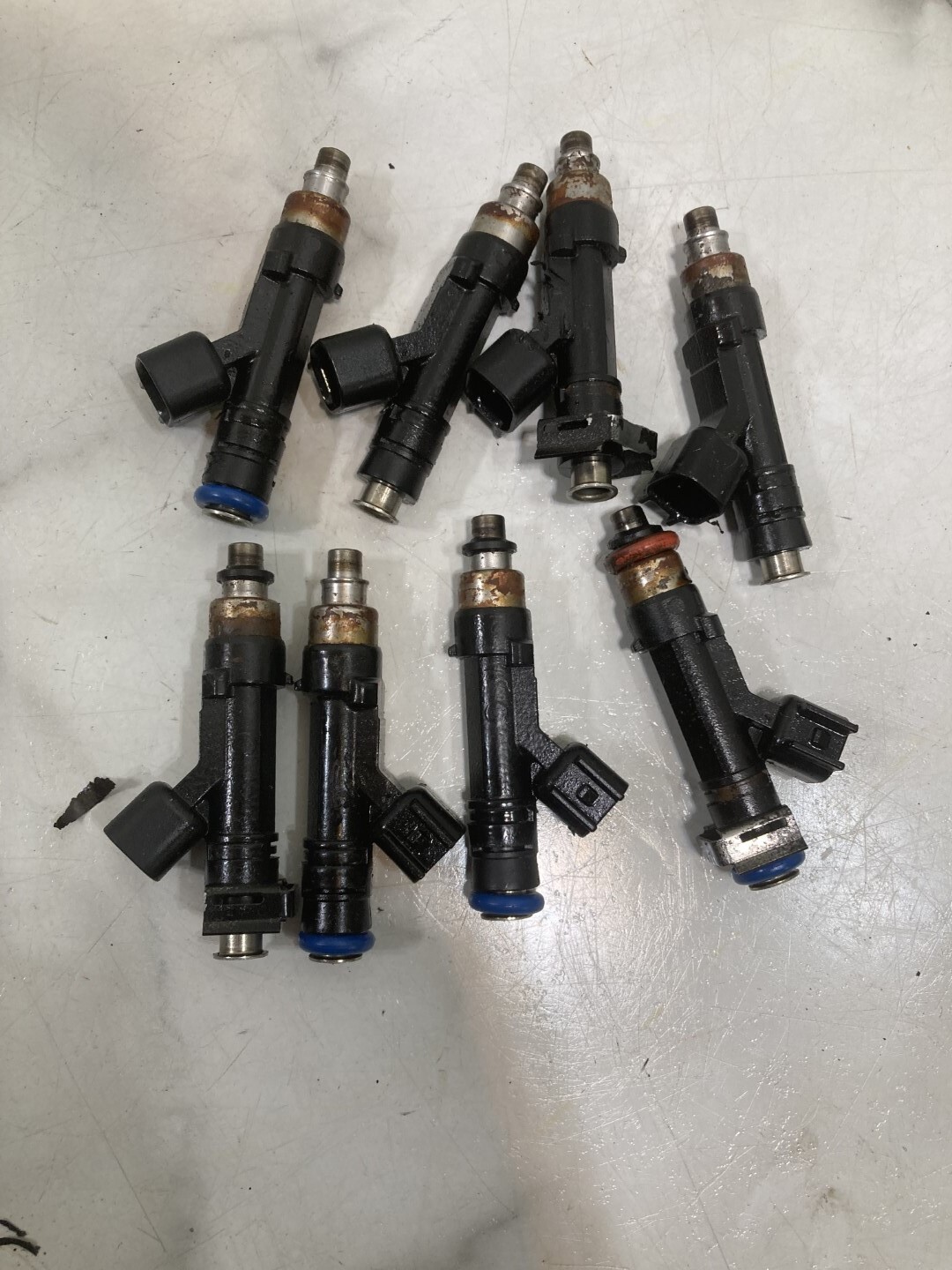 09 Mercury Marine MerCruiser 5.0 MPI GM 305 gas fuel injection injector ...