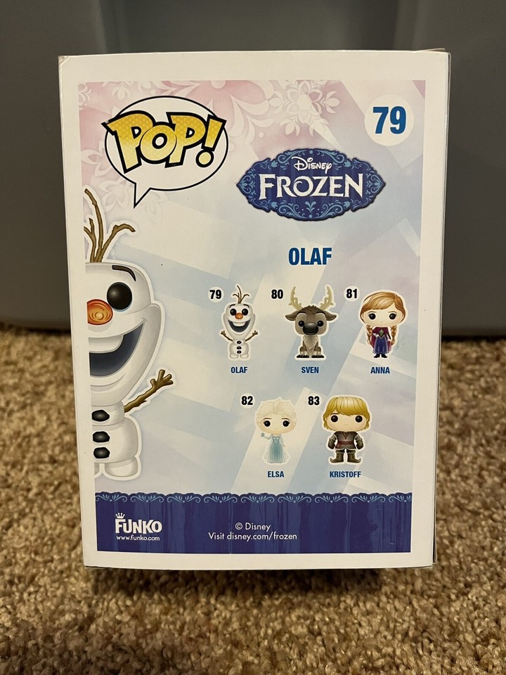 Disney Frozen Funko Pop Olaf Entertainment Earth Exclusive Shipped In ...