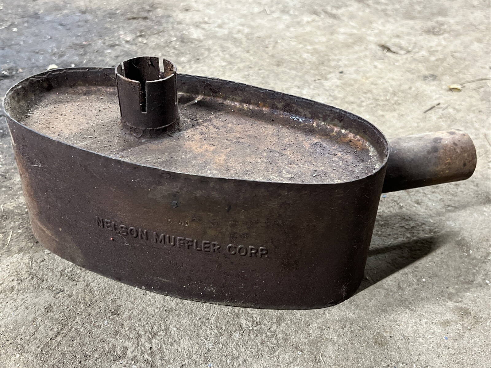 RARE Vintage Nelson Muffler Co. Exhaust Nelson 6-49 C.C.H. | eBay
