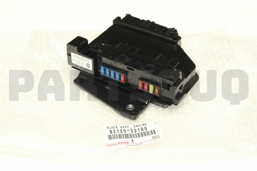 8272033100 Genuine Toyota BLOCK ASSY, ENGINE ROOM JUNCTION 82720-33100 ...