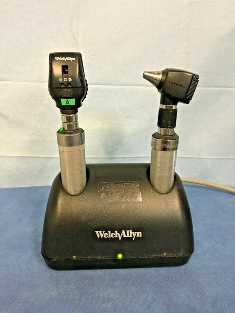 Welch Allyn Universal Charger and Desk Sets 7114x Ophthalmoscope 11710 ...