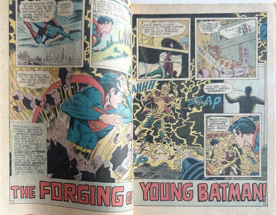 SUPERBOY #182 Giant 1972 BATMAN NICK CARDY | eBay