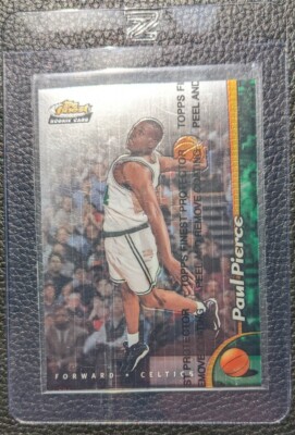 1998 TOPPS FINEST W/C #235 PAUL PIERCE ROOKIE CARD RC BOSTON CELTICS ...