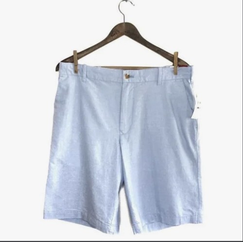 Izod Blue Flat front Chambry Shorts Sz 40 NWT | eBay