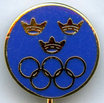 Sweden NOC Olympic Games Pin Badge Packaged !!! | eBay