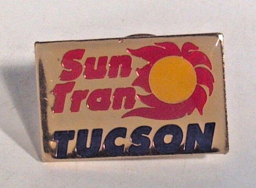 Vintage Sun Tran Tucson AZ Transit Bus Hat Lapel Pin 7/8" Tie Tack | eBay