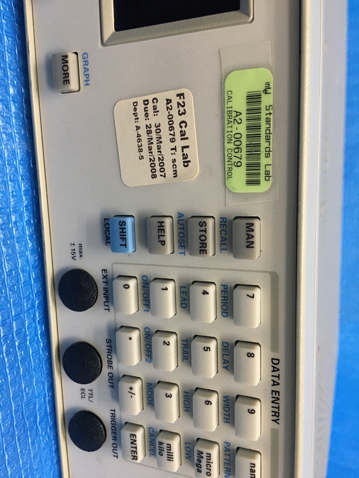 HP Agilent 8110A 150 MHz Pulse Generator Hewlett Packard ID-AWW-8-4-004 ...