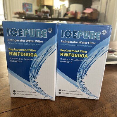 NSF Ice Pure Refrigerator Water Filter BRAND NEW SEALED RWF0600A | eBay