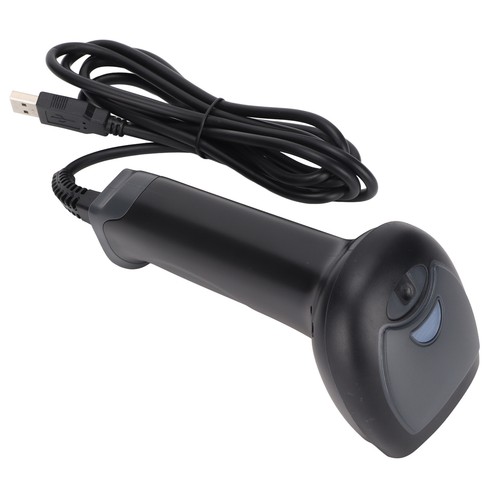 Handheld Barcode 2D Scanner Automatic Universal Wired QR Code Scanner ...