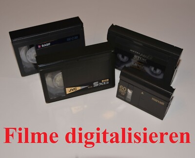 Video8 / Hi8 / VHS / SVHS / Mini-DV / VHS-C / SVHS-C kopieren auf DVD ...