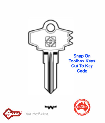 Replacement SNAP ON Toolbox Keys Cut From Code Number -Tool Box Key ...