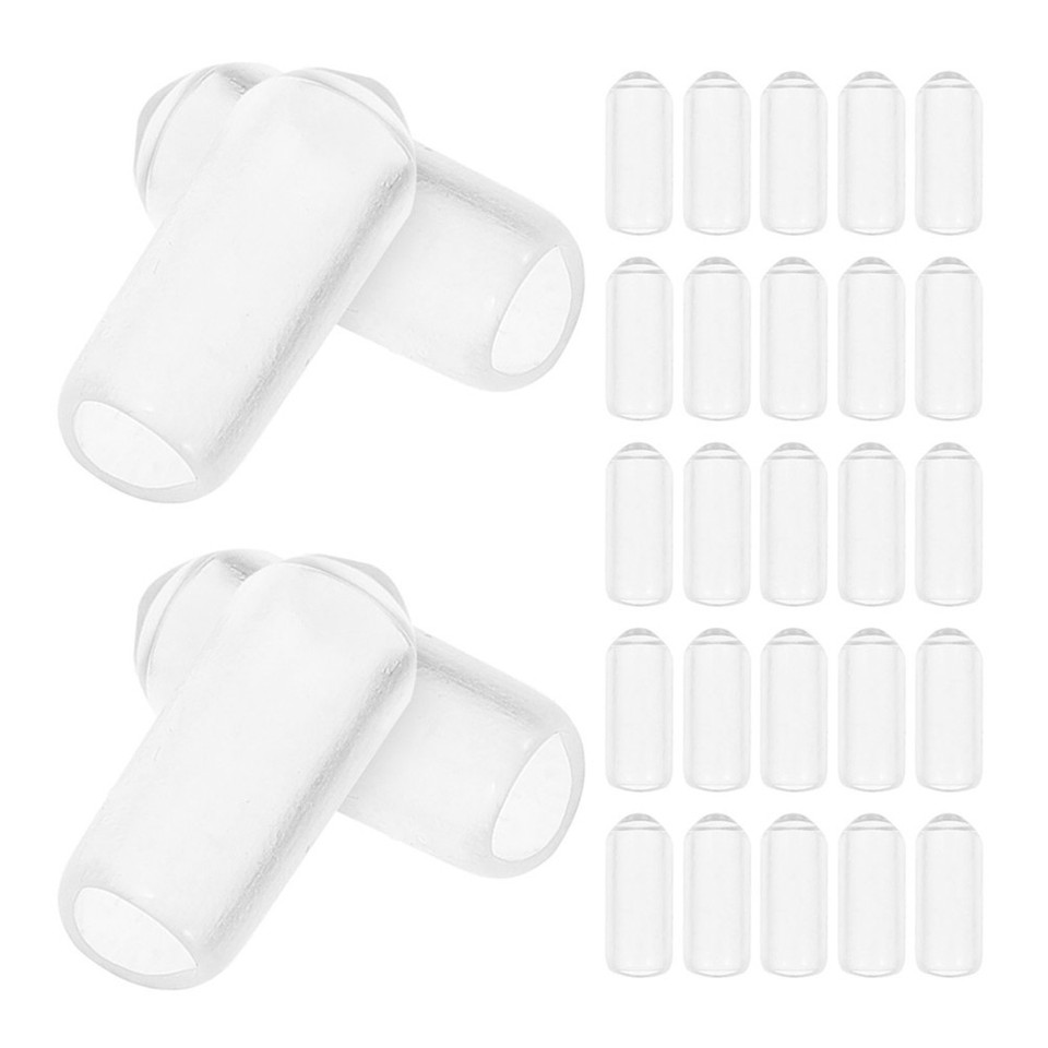 200pcs Headband End Caps Headband Rubber End Caps Hair Band Accessories ...