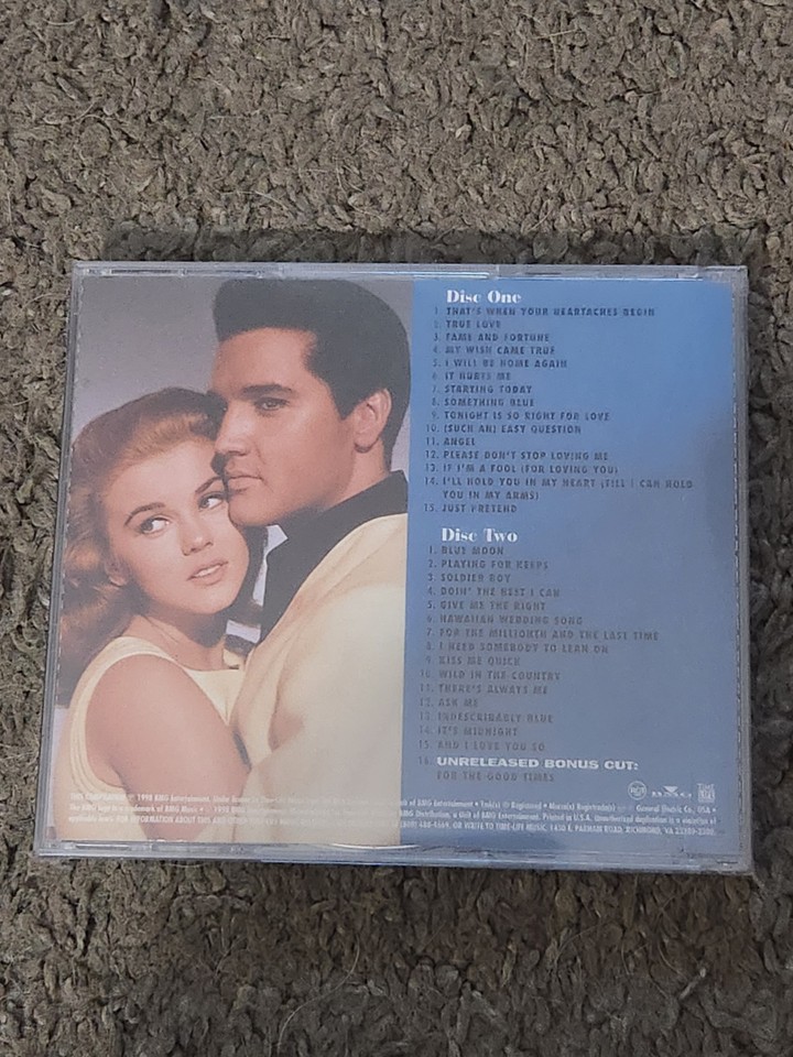 2 CD The Elvis Presley Time Life Collection: The Romantic (1998 BMG) | eBay
