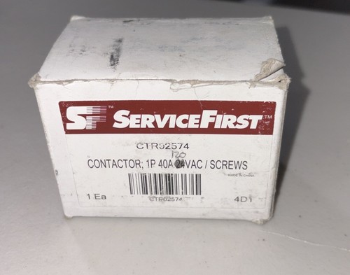 ServiceFirst Trane Contactor Relay 1 Pole 40 Amp CTR2574 CTR02574 *NEW ...