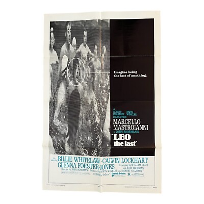 LEO THE LAST Mastroianni Original Movie Poster 1970 27 x 41 | eBay