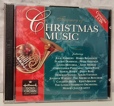 Hallmark Christmas Music 2 CD Set 1994 Diana Ross Julie Andrews Harry ...