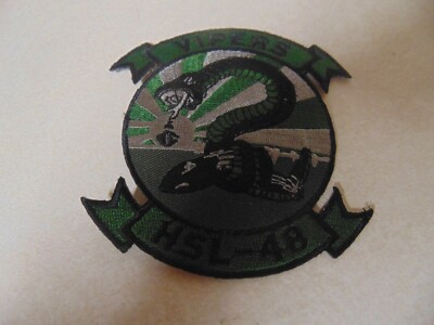 PATCH MILITARY OLDER US NAVY VIPERS HSL-48 | eBay