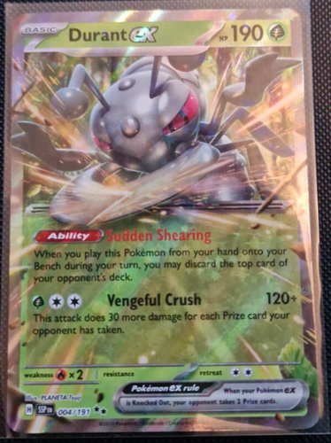 Durant EX - 004/191 Surging Sparks - Holo Pokémon Card | eBay.de