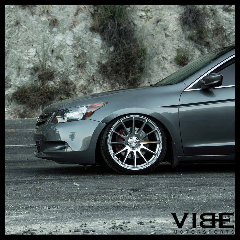 19" MRR GROUND FORCE GF6 SILVER CONCAVE WHEELS RIMS FITS TOYOTA CAMRY ...