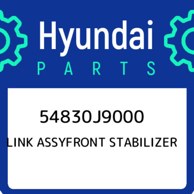 54830J9000 Hyundai Link assyfront stabilizer 54830J9000, New Genuine ...